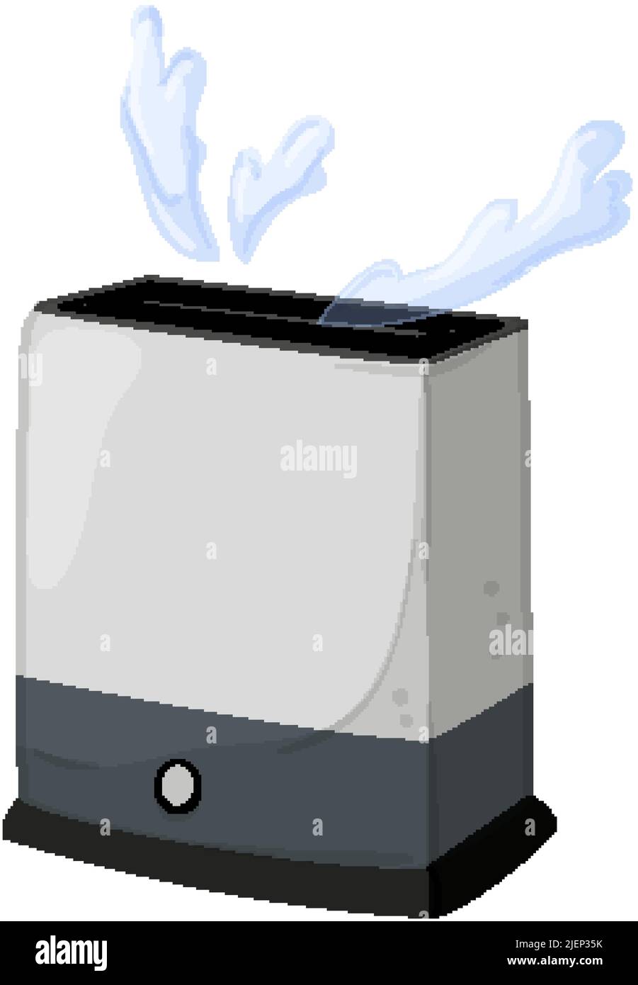 diffuse humidifier air cartoon vector illustration Stock Vector Image ...