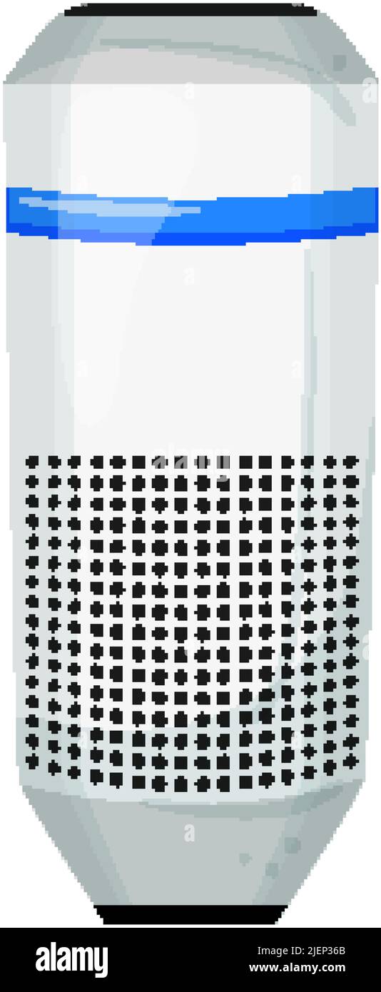 purifer ionizer air cartoon vector illustration Stock Vector Image ...