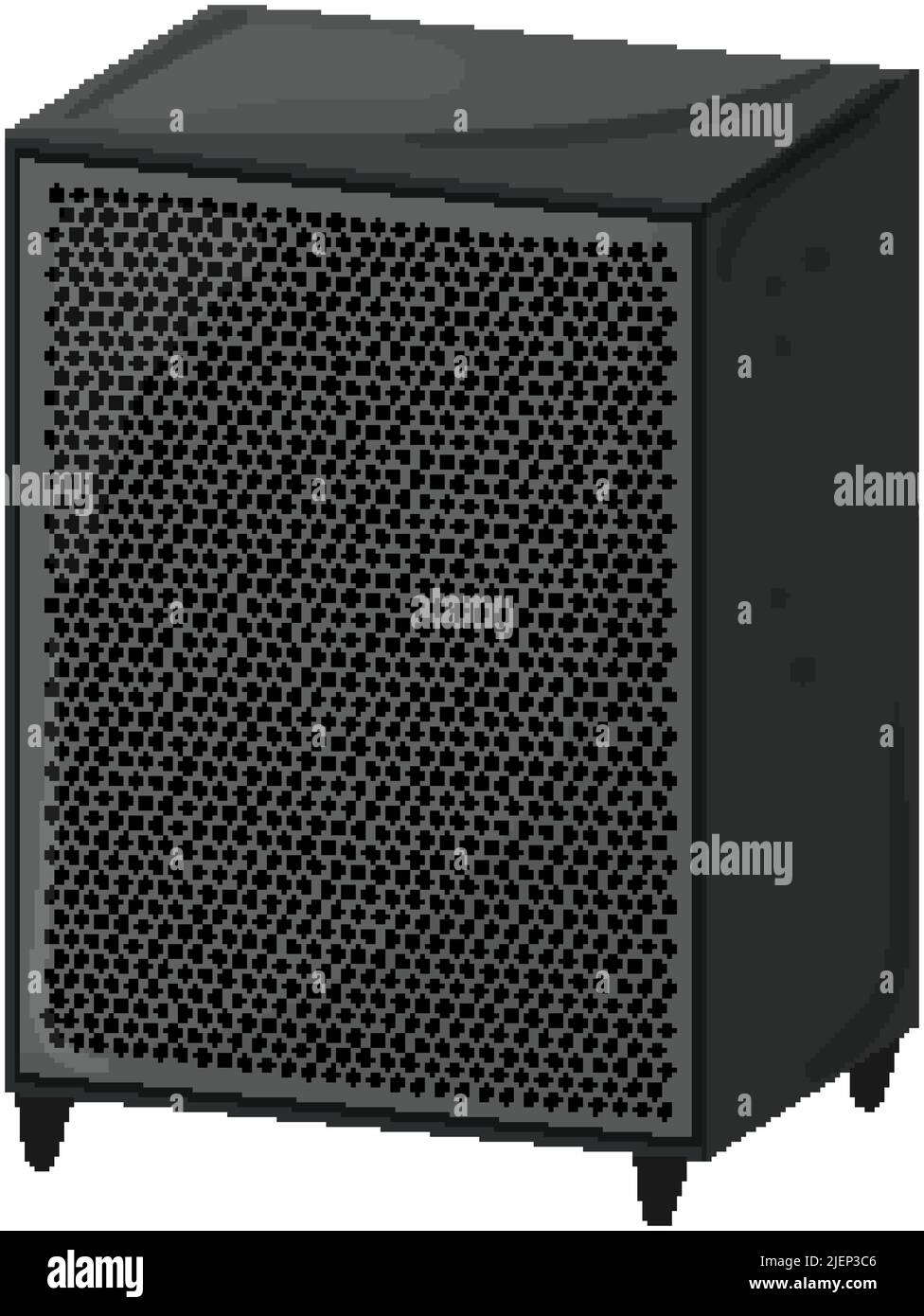 cleaner ionizer air cartoon vector illustration Stock Vector Image ...