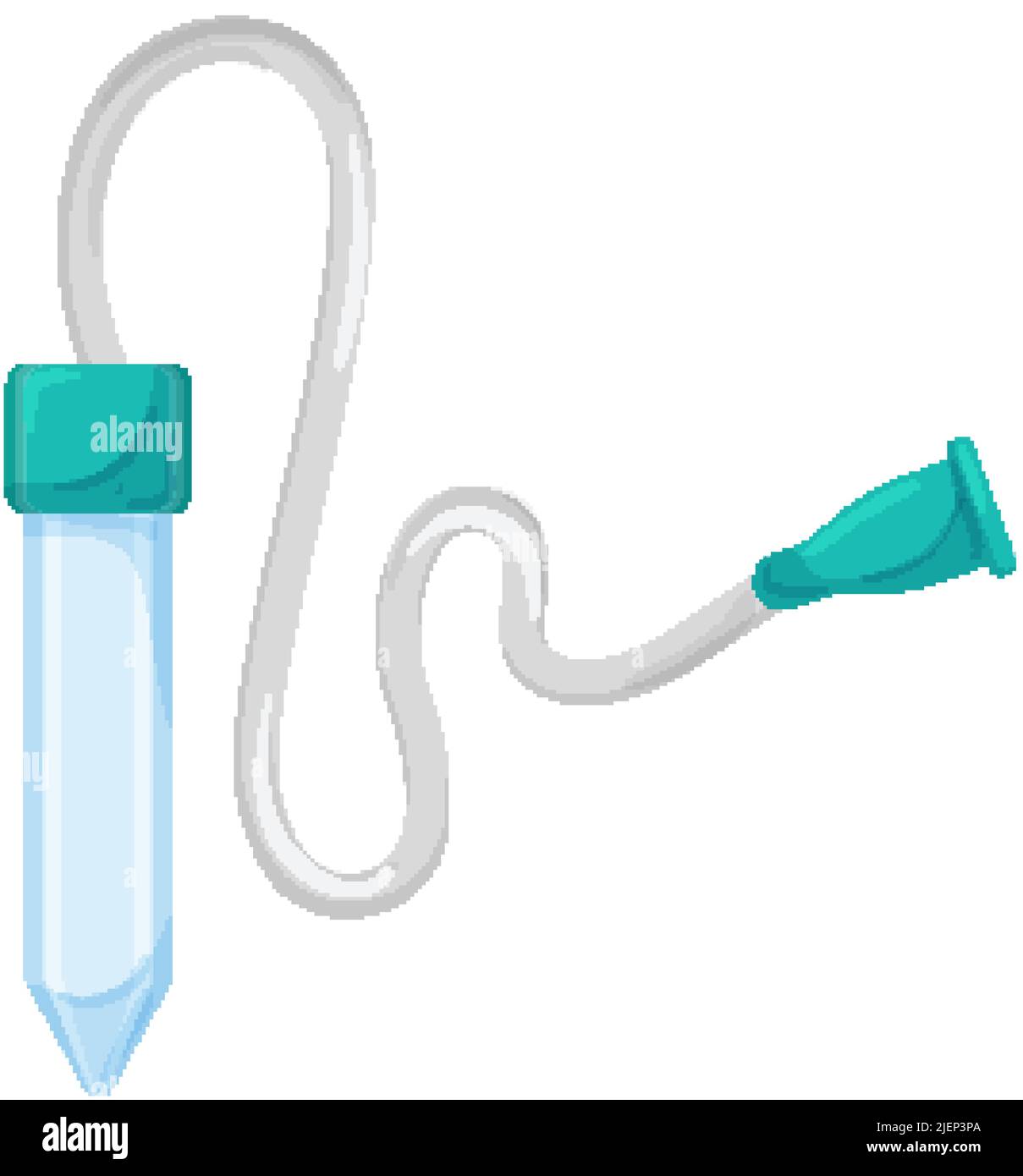 kid nasal aspirator cartoon vector illustration Stock Vector Image ...