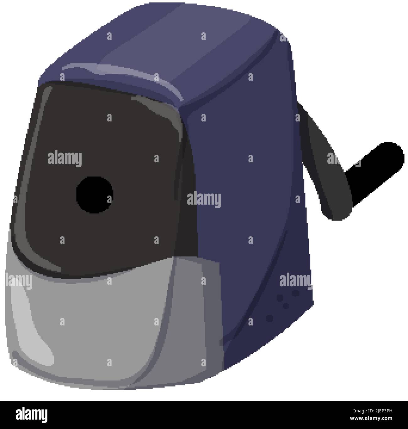 hand pencil sharpen cartoon vector illustration Stock Vector Image ...