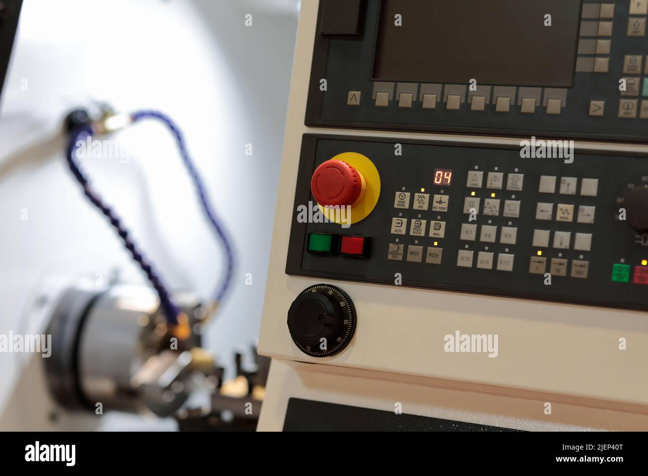 Cnc turning center hi-res stock photography and images - Alamy