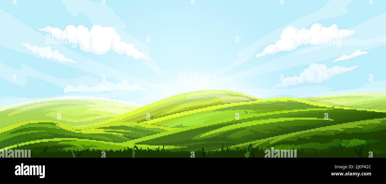 field background landscape vector Stock Vector Image & Art - Alamy
