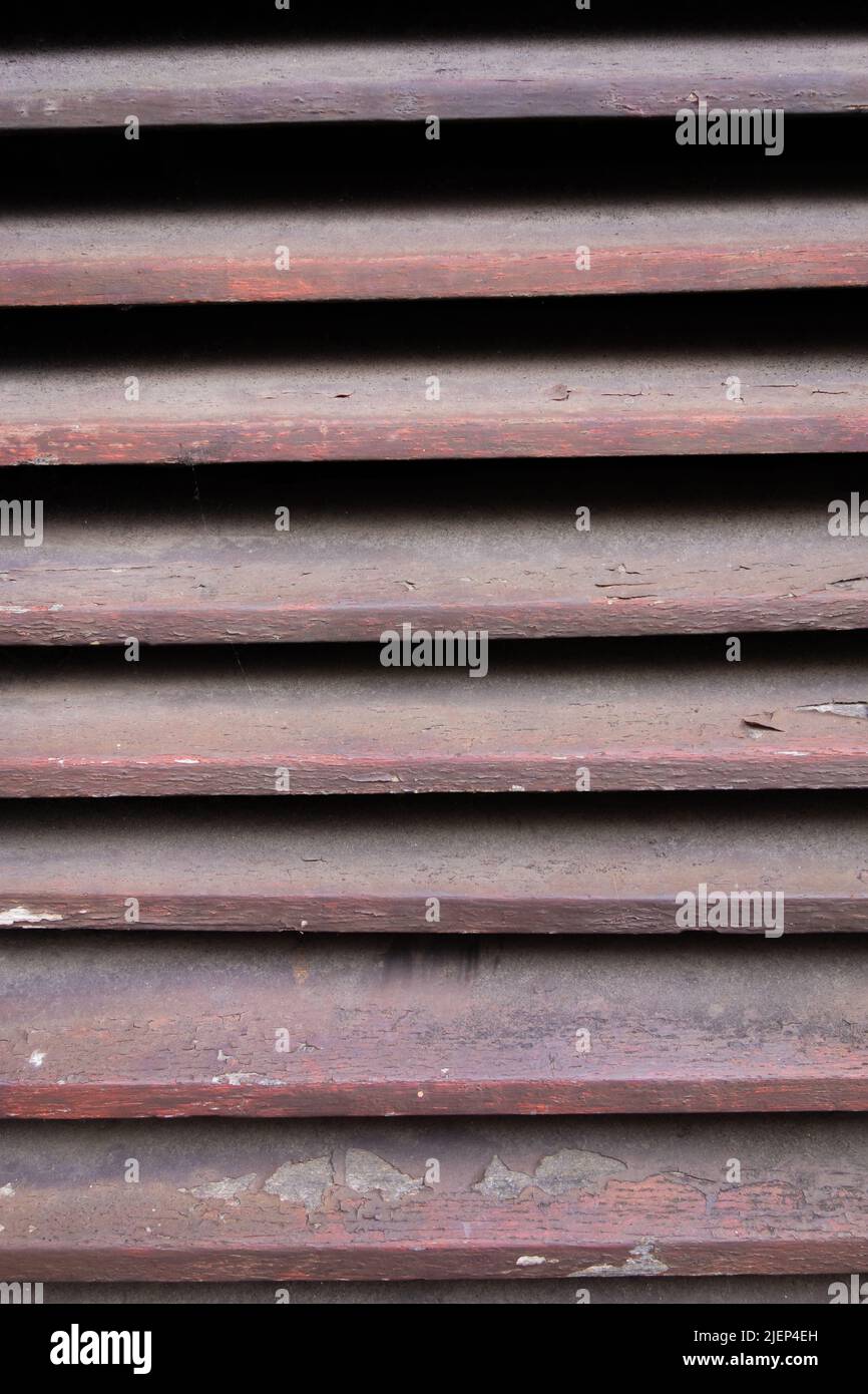 Wooden louvers hi-res stock photography and images - Alamy