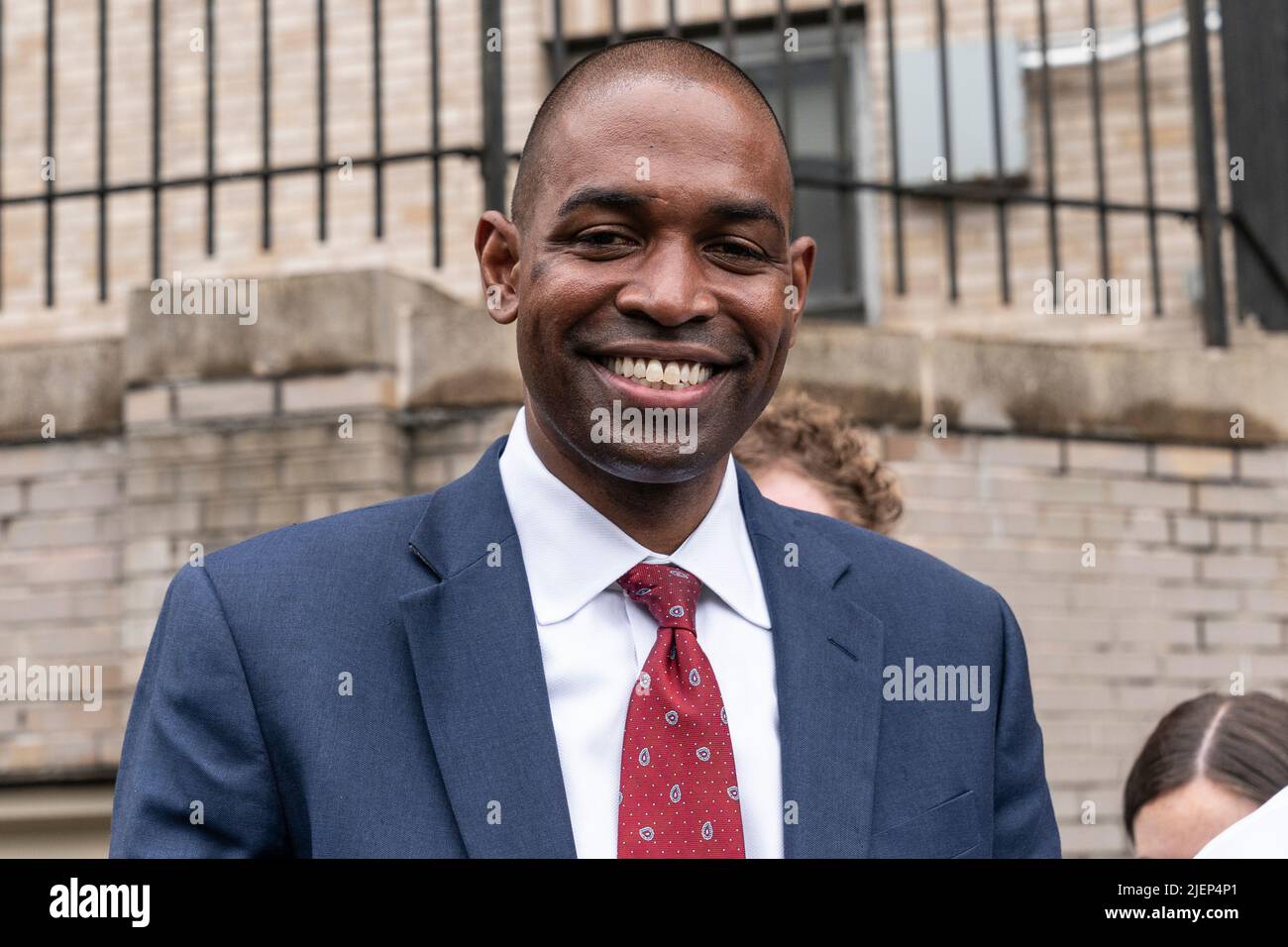New York, NY - June 27, 2022: Lieutenant Governor Antonio Delgado ...