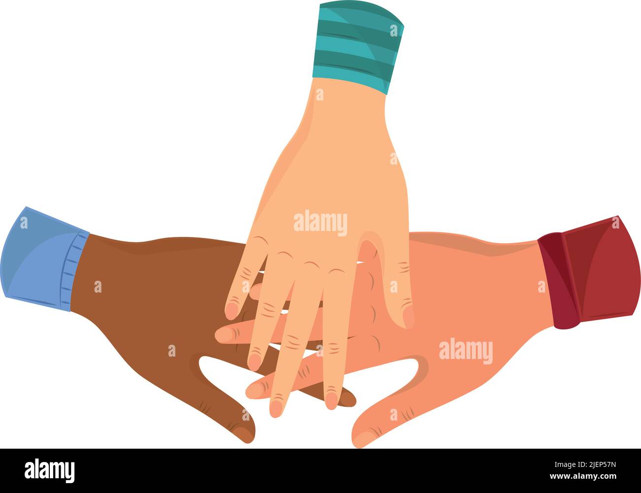 Volunteer diverse work Stock Vector Images - Alamy