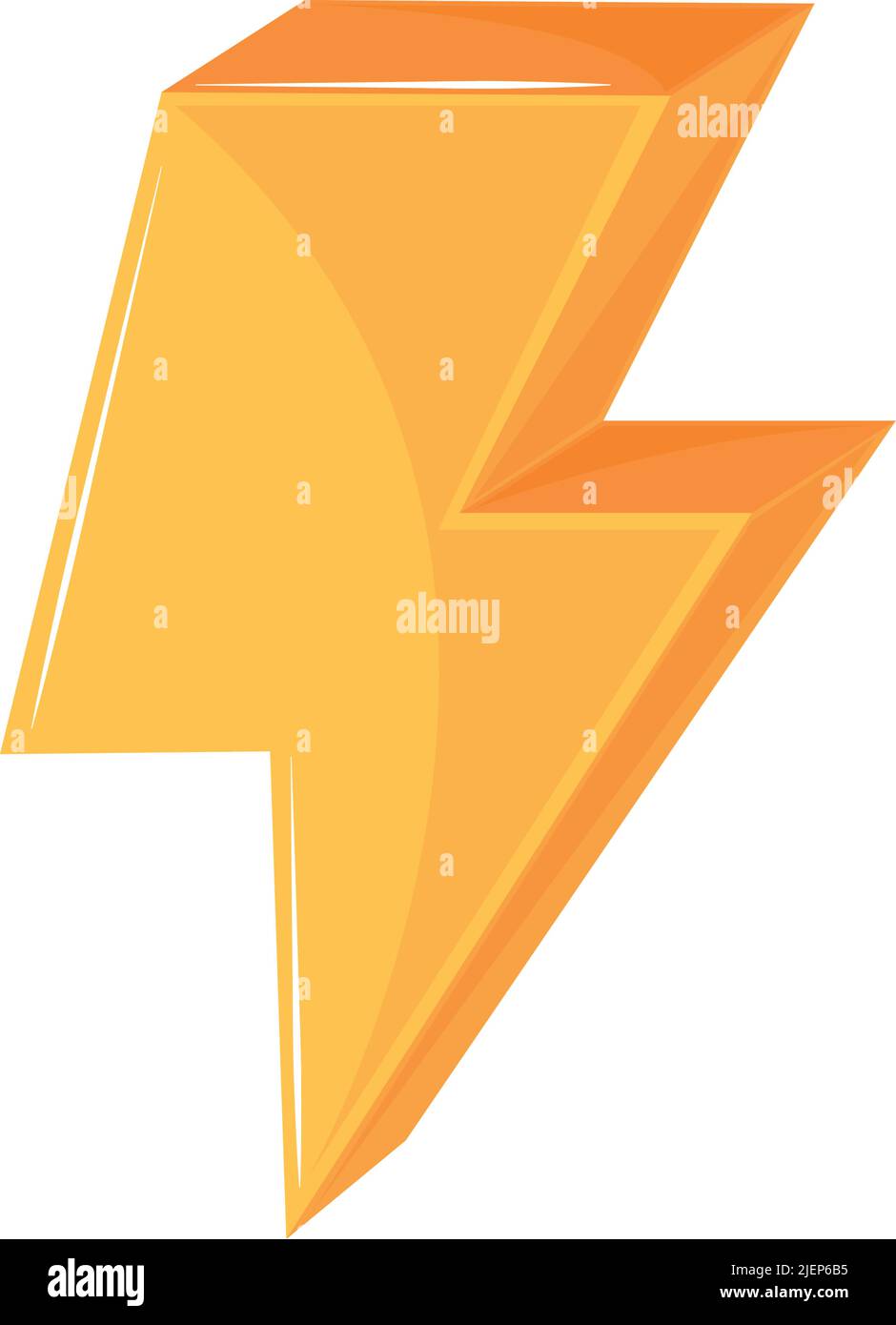 thunderbolt power icon Stock Vector Image & Art - Alamy