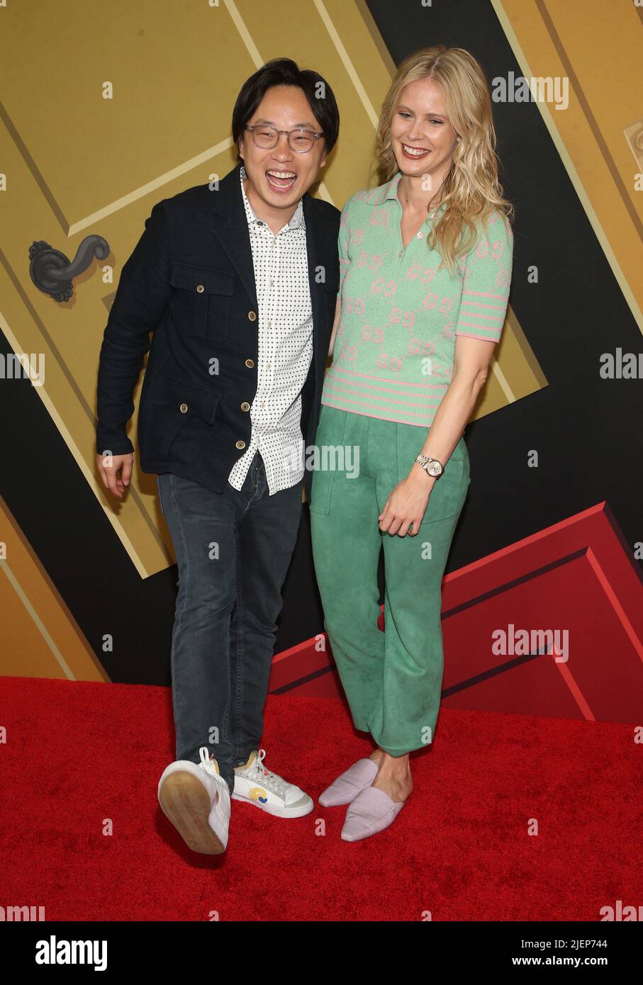 Los Angeles, California, USA. 27th June, 2022. Jimmy O. Yang, Bri ...