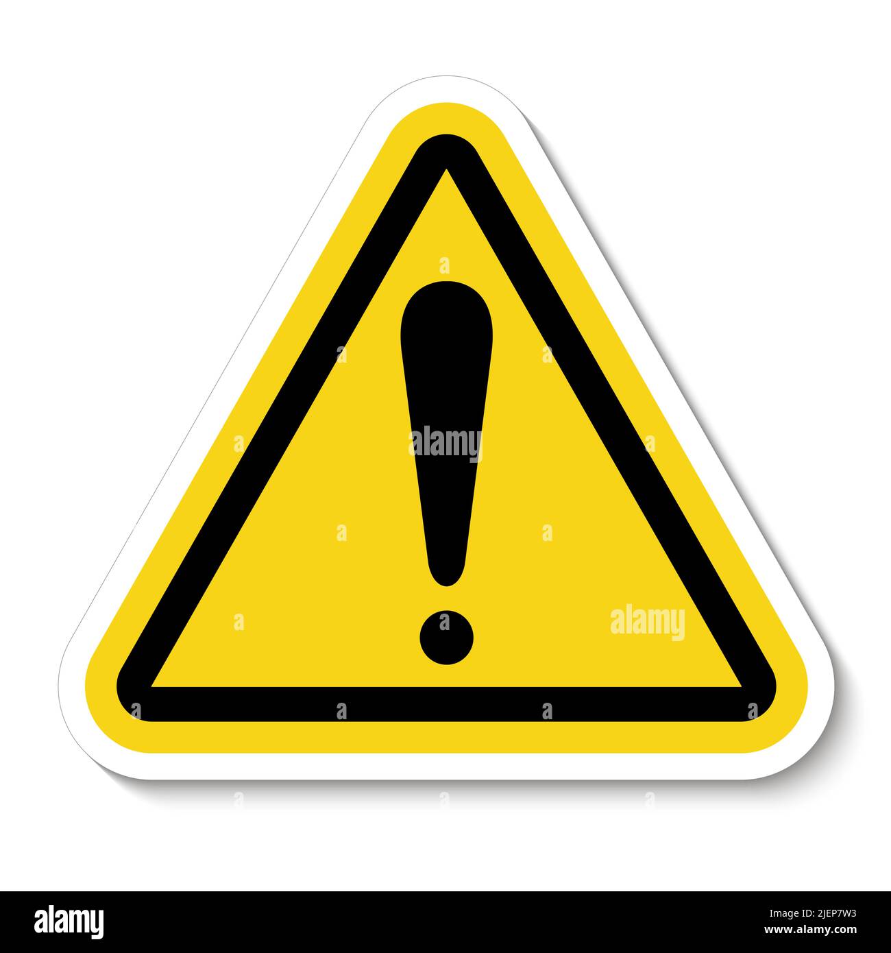 Warning sign Sign Isolate On White Background,Vector Illustration Stock ...