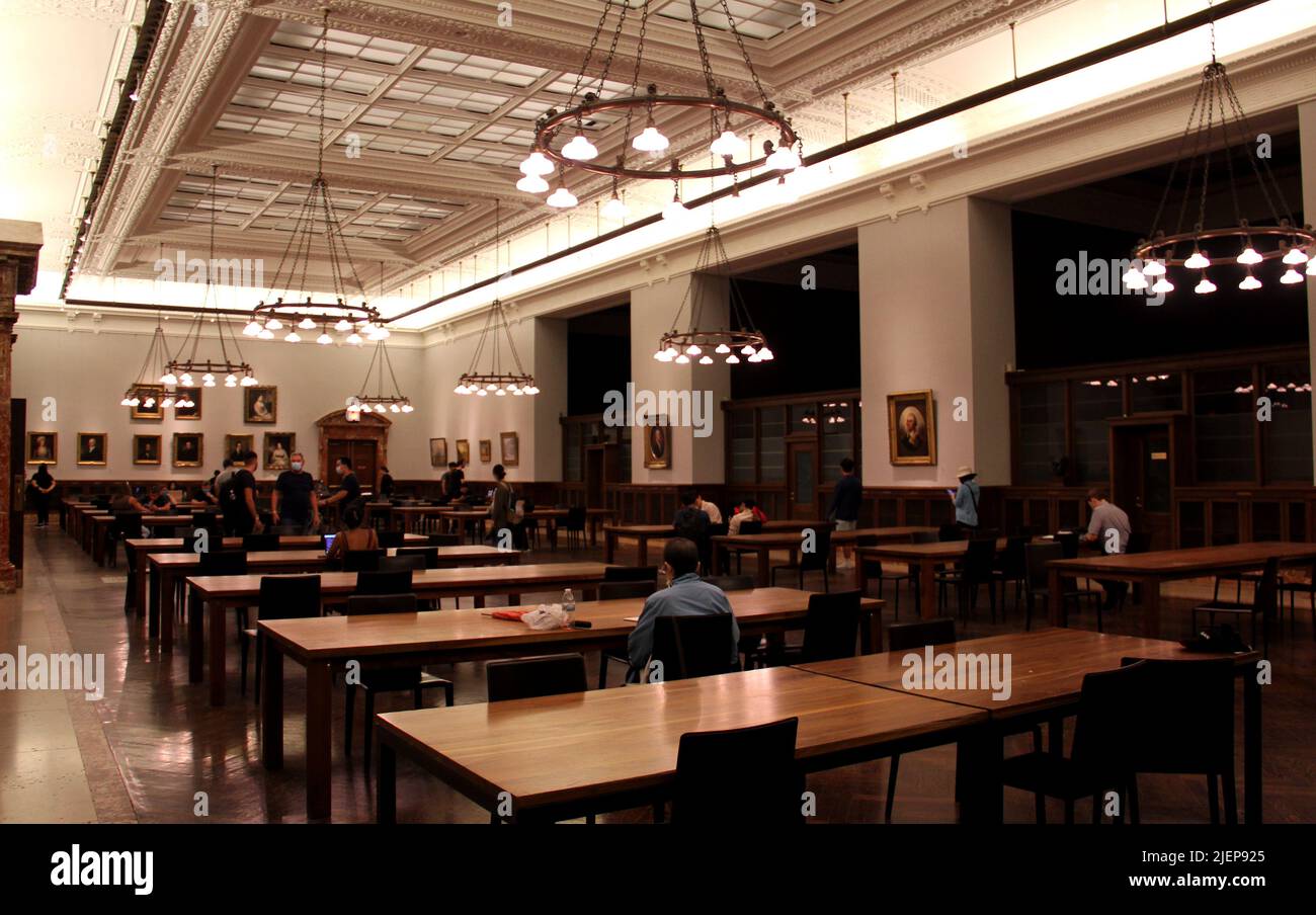 Edna Barnes Salomon Room, inside New York Public Library - Stephen A ...