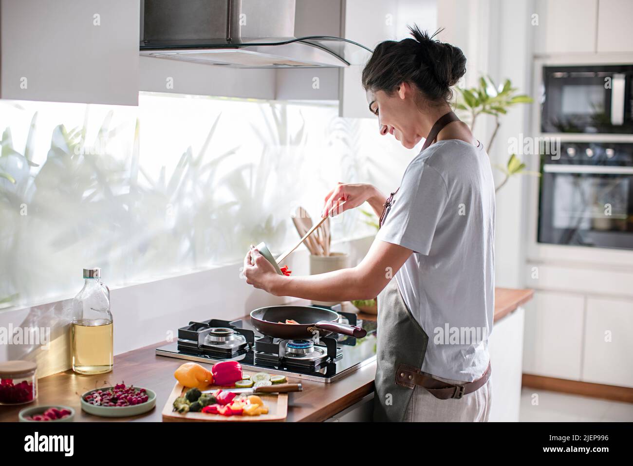 Females food hi-res stock photography and images - Alamy