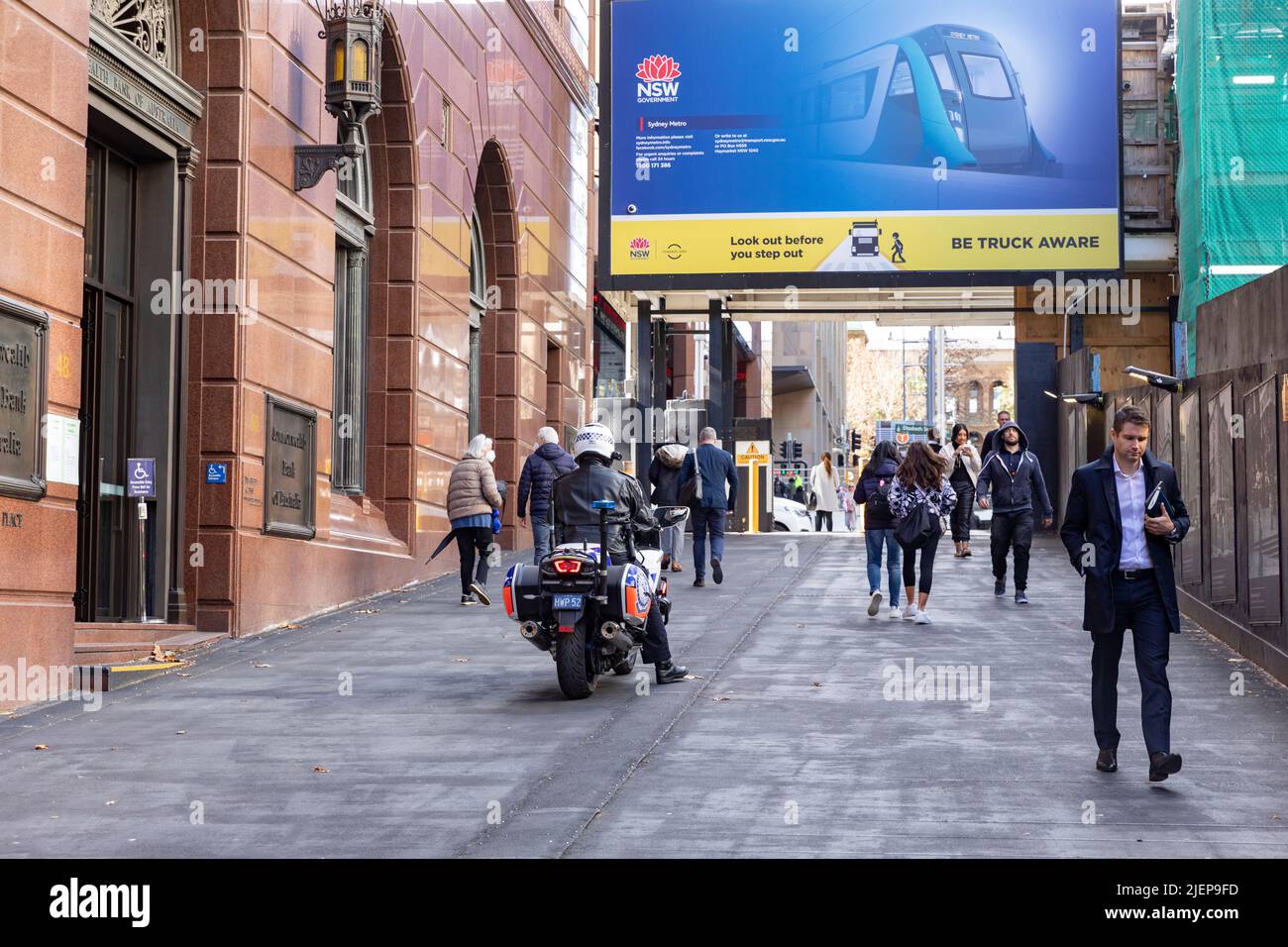 Sydney police motorcyclist hi-res stock photography and images - Alamy