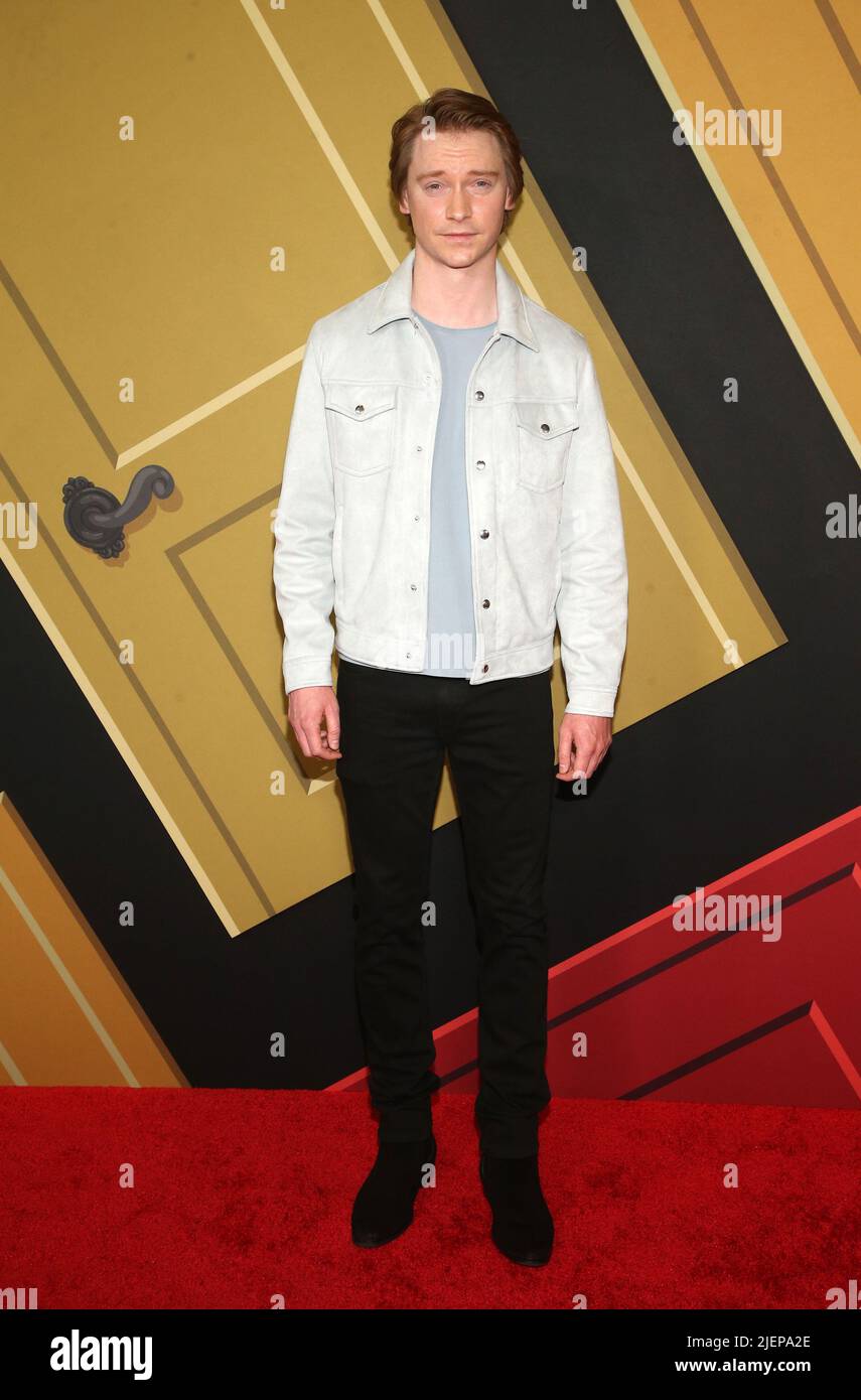 27 June 2022 - Los Angeles, California - Calum Worthy, the season 2 ...