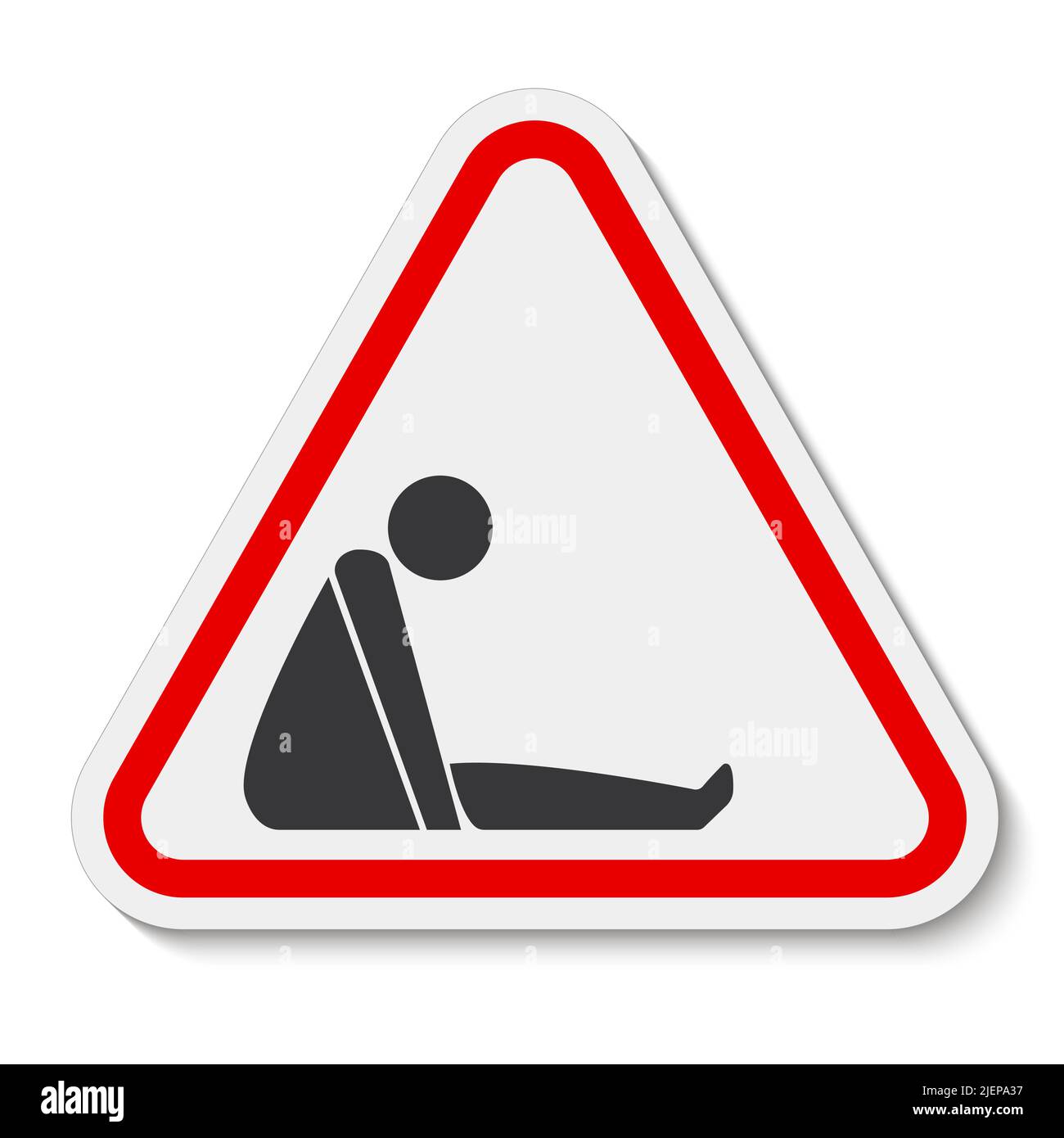 Confined Space Symbol Sign Isolate On White Background,Vector ...