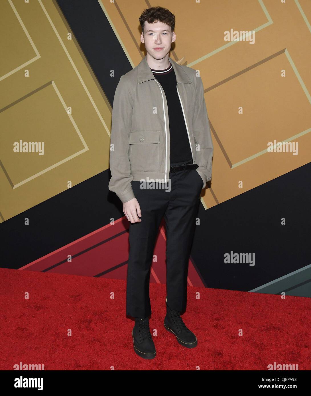 Devin Druid arrives at the ONLY MURDERS IN THE BUILDING Season 2 Los ...
