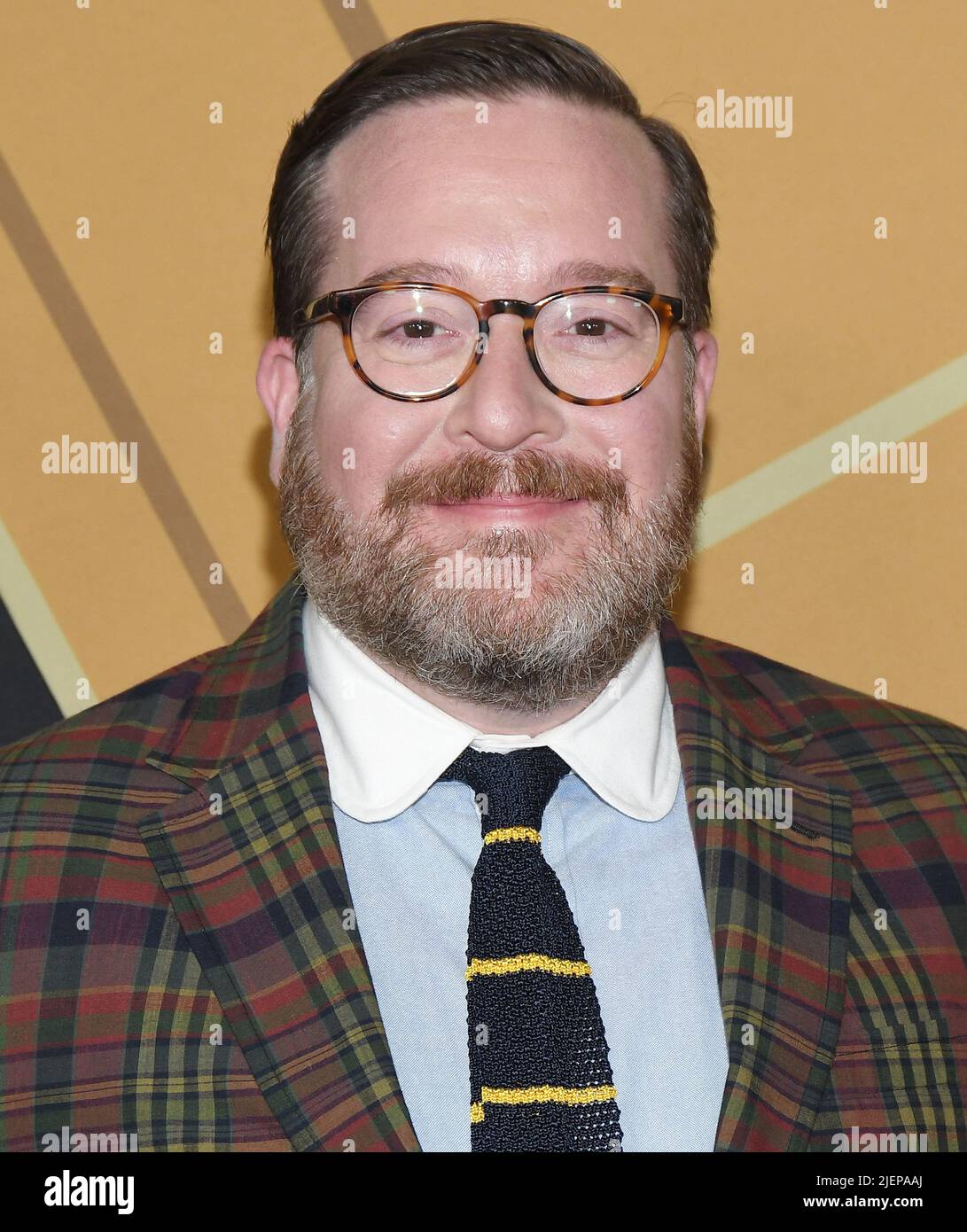 Michael Cyril Creighton arrives at the ONLY MURDERS IN THE BUILDING ...