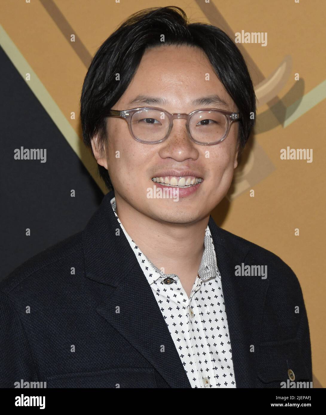 Jimmy O. Yang arrives at the ONLY MURDERS IN THE BUILDING Season 2 Los ...