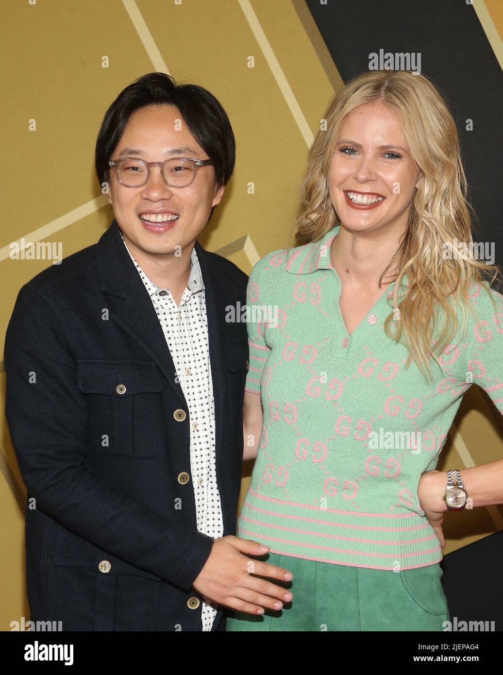 27 June 2022 - Los Angeles, California - Jimmy O. Yang,Bri Kimmel,, the ...