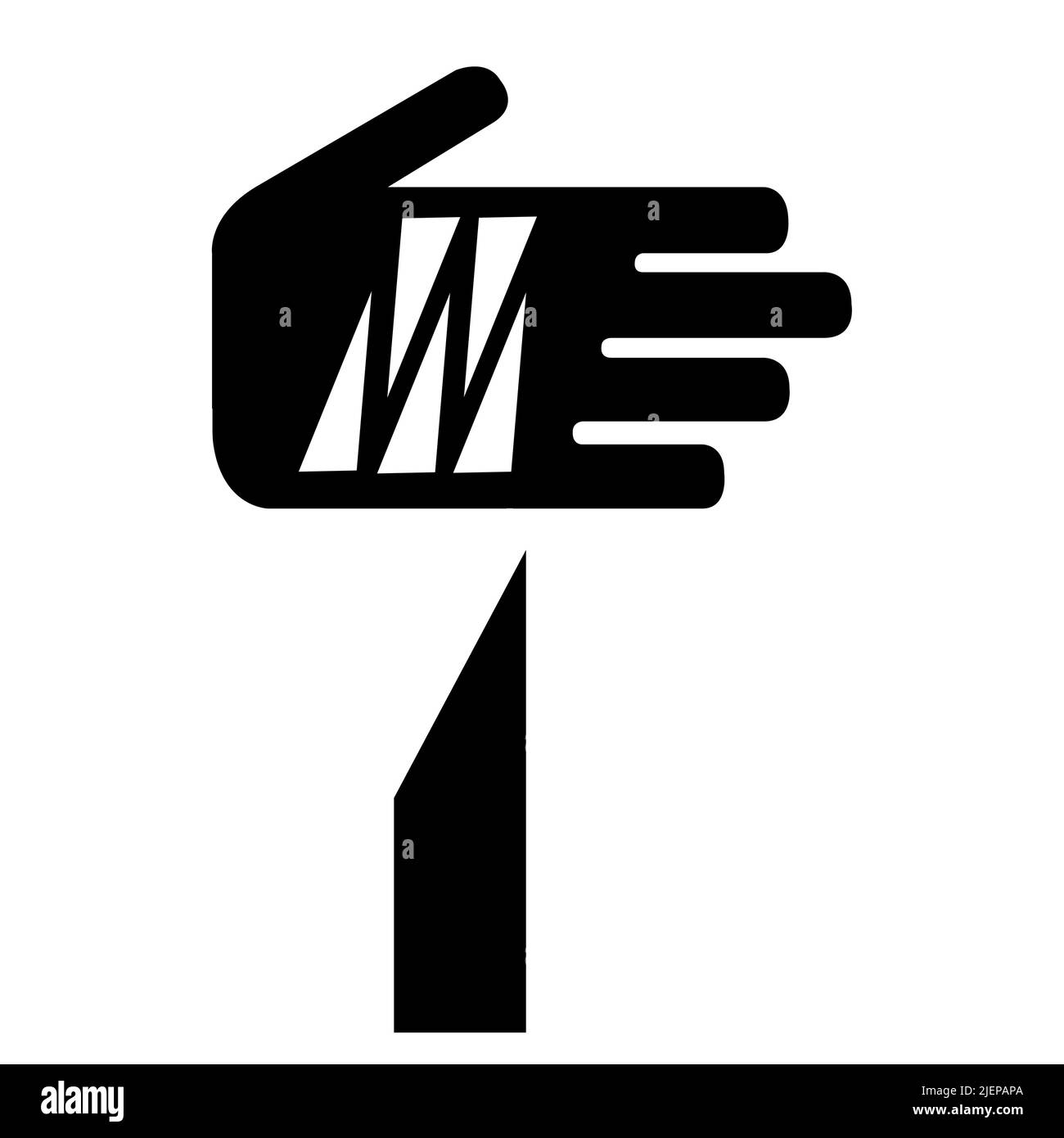 Beware Sharp Elements Symbol Isolate On White Background,Vector ...