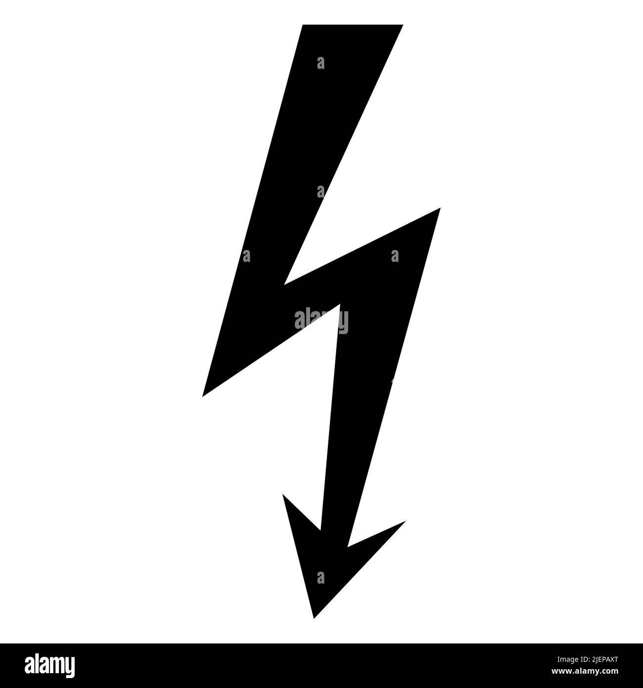 Danger High Voltage Symbol Sign Isolate On White Background Stock ...