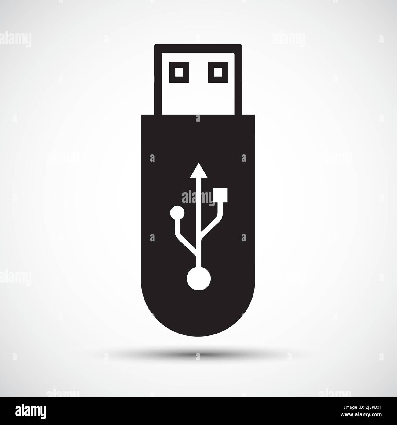 USB Flash Drive Icon Symbol Sign Isolate on White Background,Vector ...