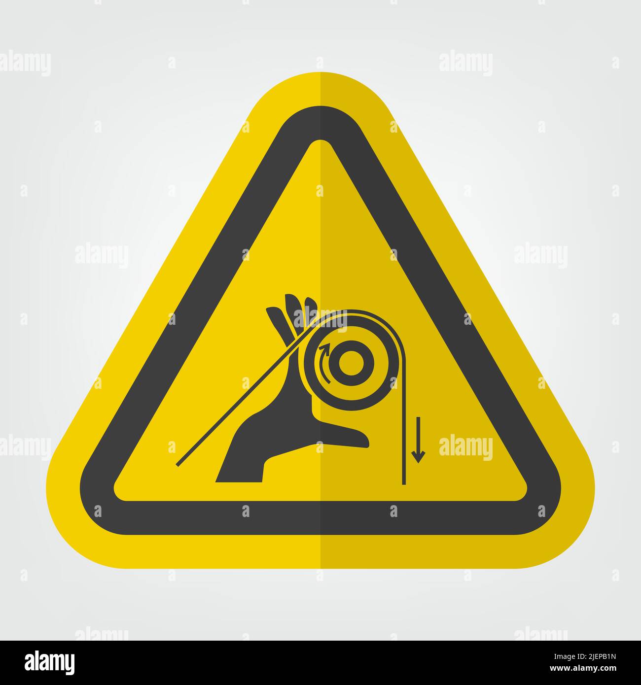 Hand Entanglement Rollers Symbol Sign Isolate On White Background ...