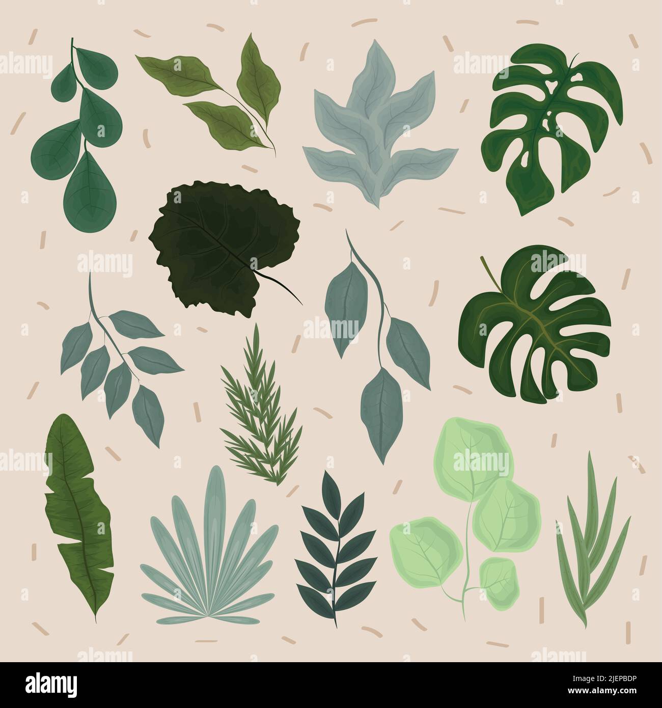 icons Nature and Botanical Stock Vector Image & Art - Alamy