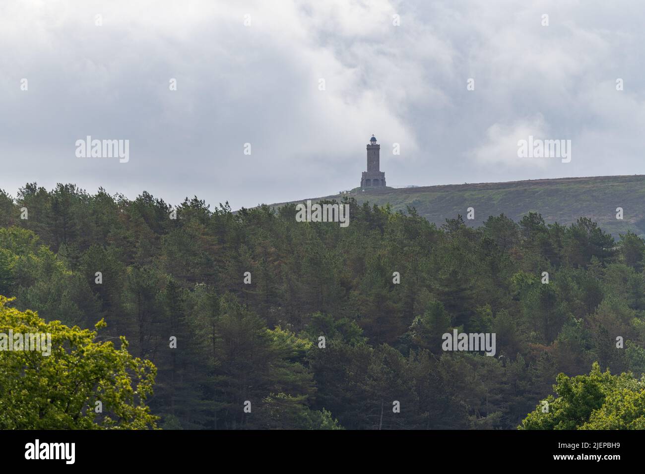 Jubilee Tower on Darwen moor Stock Photo - Alamy