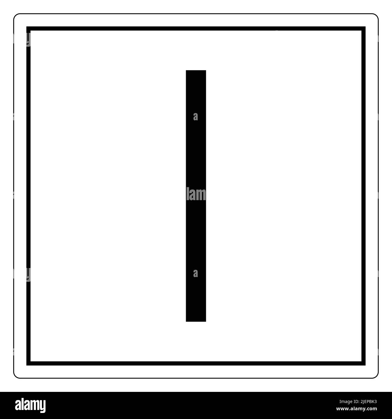 On Power Symbol Sign Isolate On White Background,Vector Illustration ...