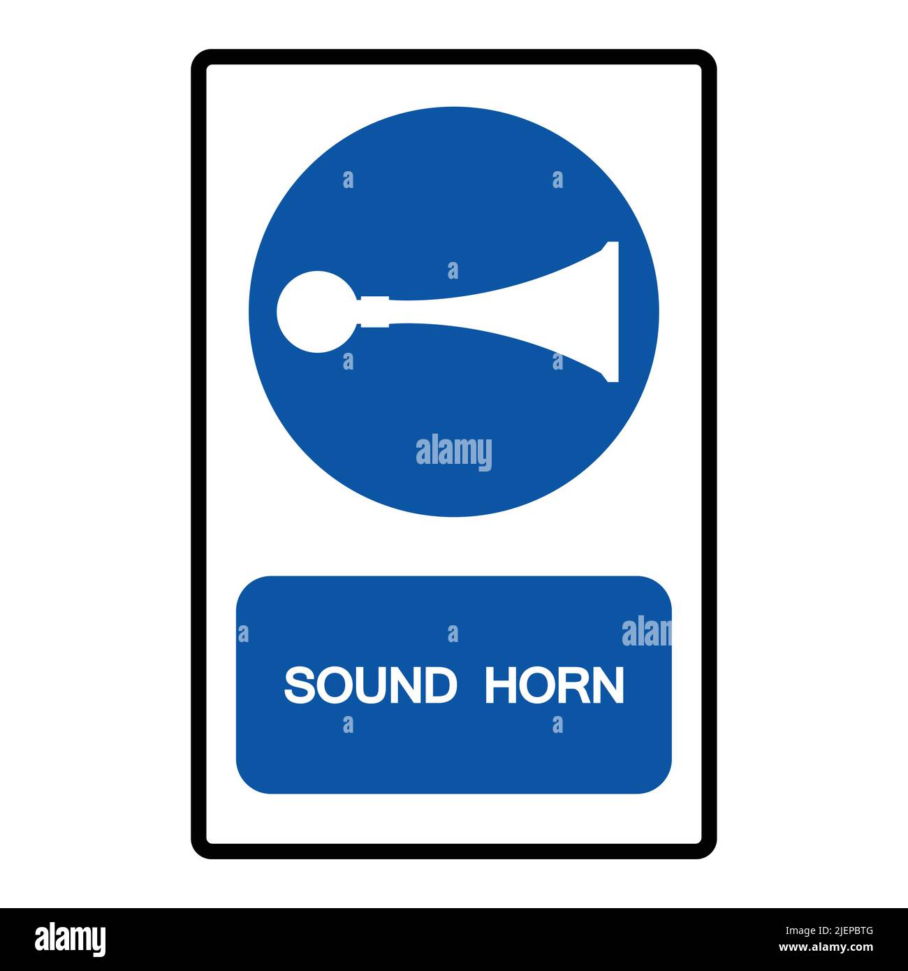 Sound Horn Symbol Sign Isolate on White Background,Vector Illustration ...