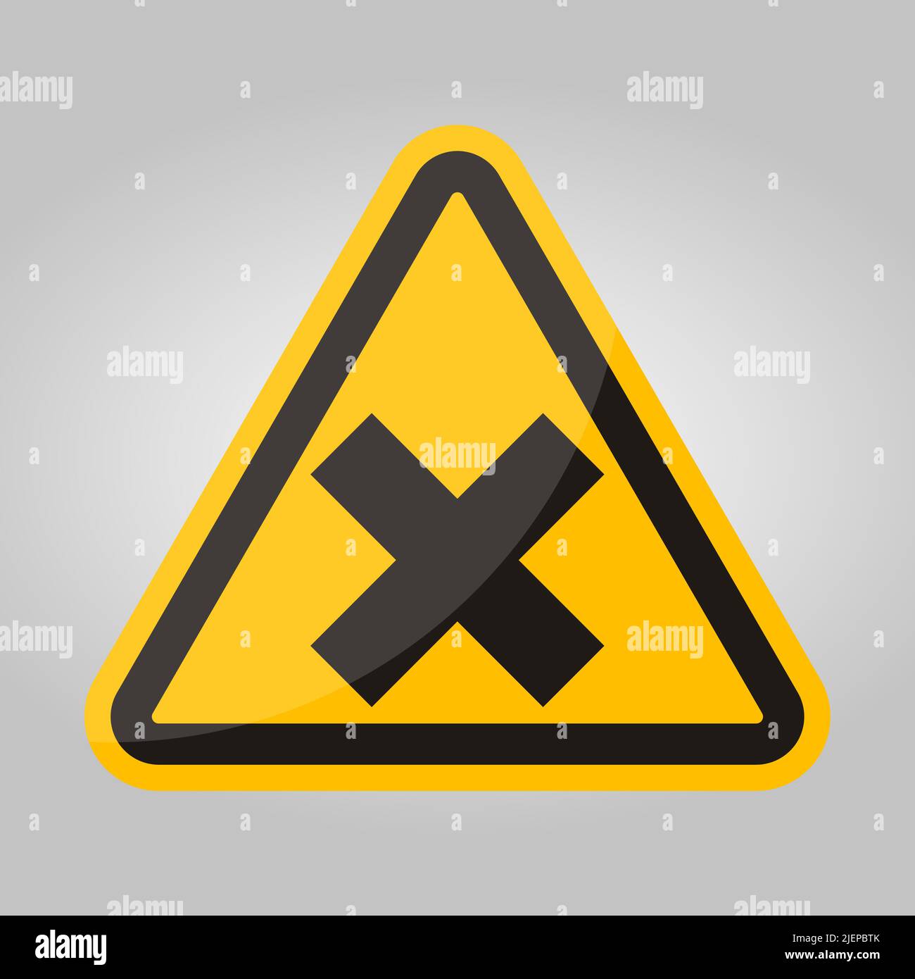 Irritant symbol Stock Vector Images - Alamy