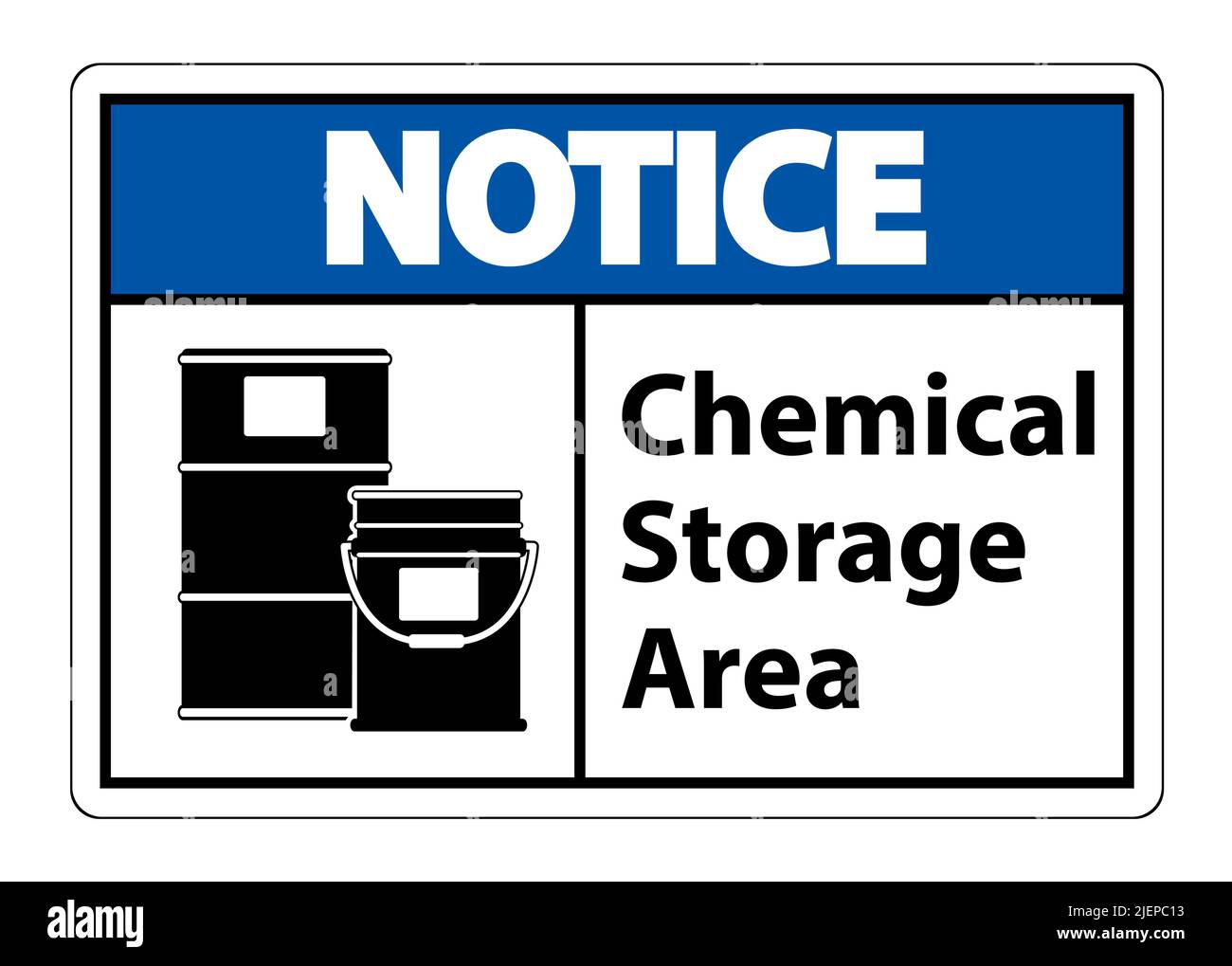 Chemical Storage Symbol Sign Isolate on White Background Stock Vector ...