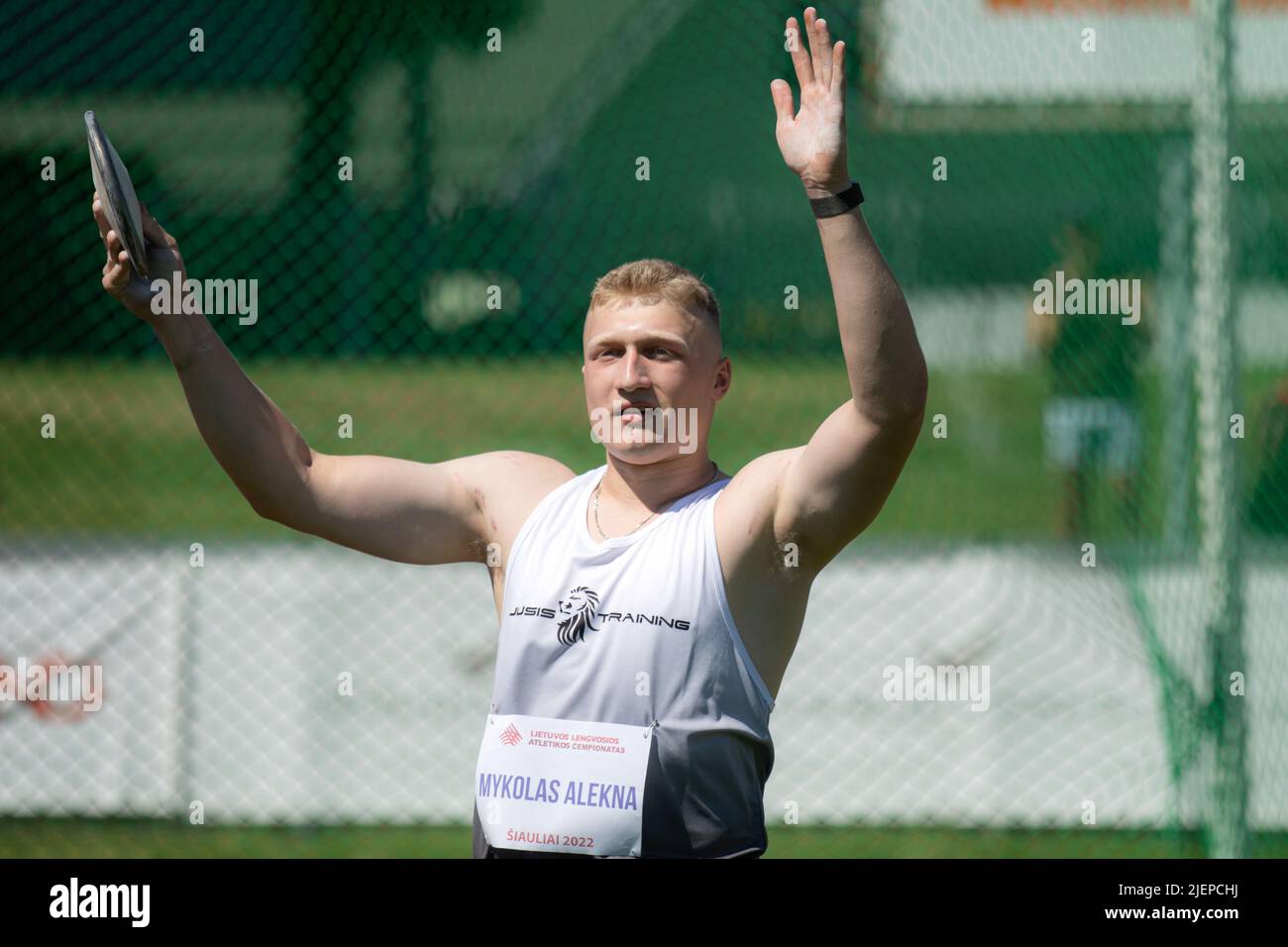 2022-06-25. Lithuanian Athletics Championship in Šiauliai. Mykolas ...