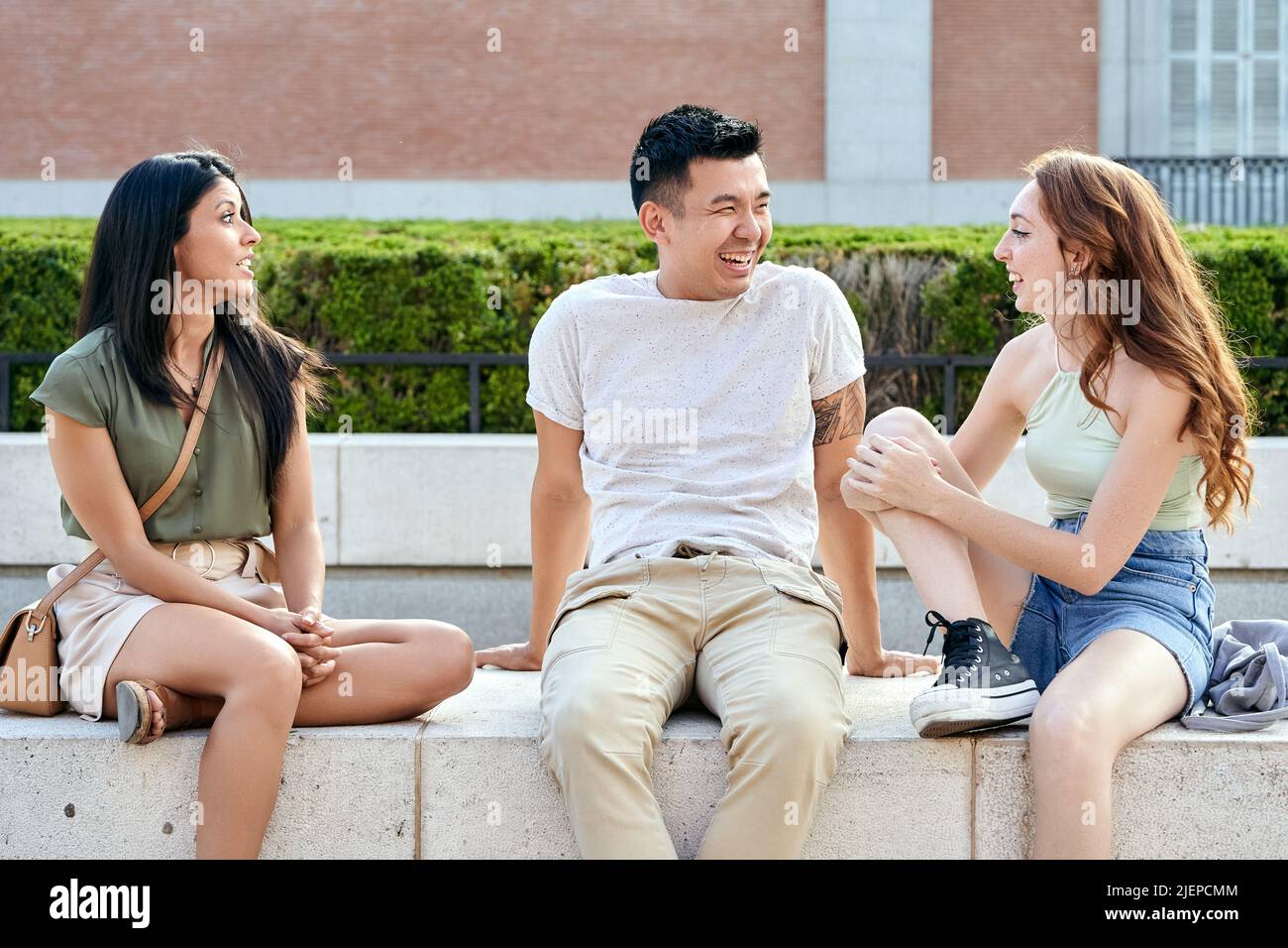 Smile social hi-res stock photography and images - Alamy