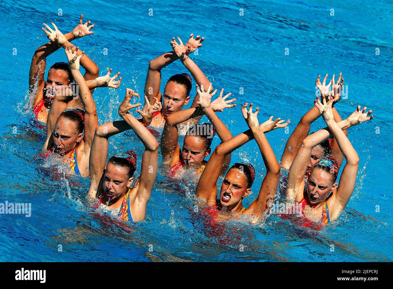 Budapest, Hungary, 24th June 2022. The team of Israel compete in the ...