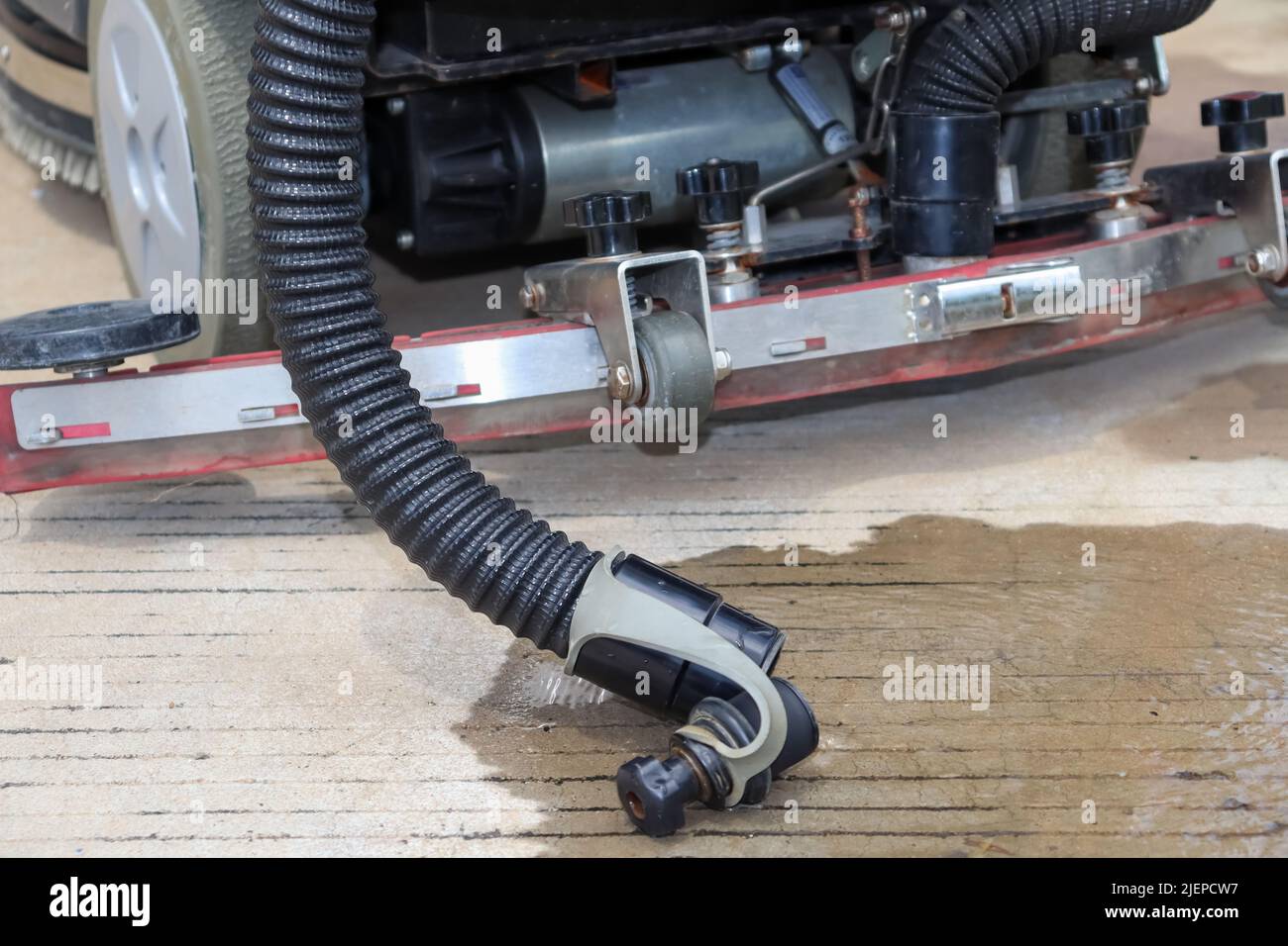 Discharge water after cleaning is complete Stock Photo - Alamy