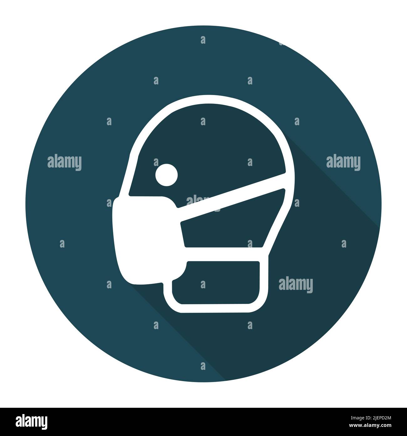 Symbol wear masks Sign Isolate On White Background,Vector Illustration ...