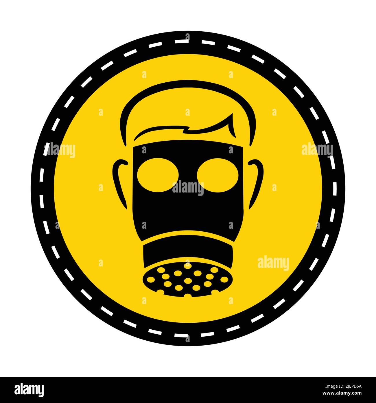 Symbol Wear Full Face Isolate On White Background,Vector Illustration ...