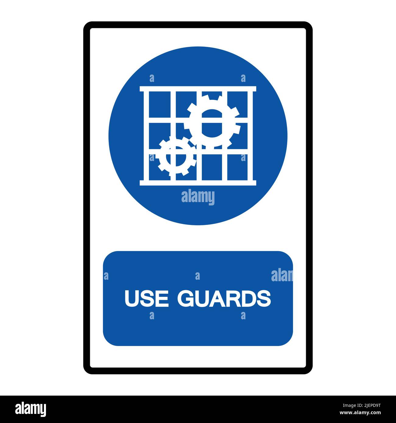 Use Guards Protection Symbol Sign Isolate on White Background,Vector ...