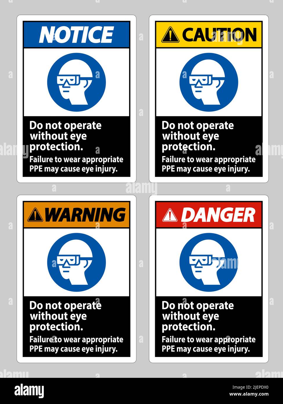 Do Not Operate Without Eye Protection, Failure To Wear Appropriate PPE ...