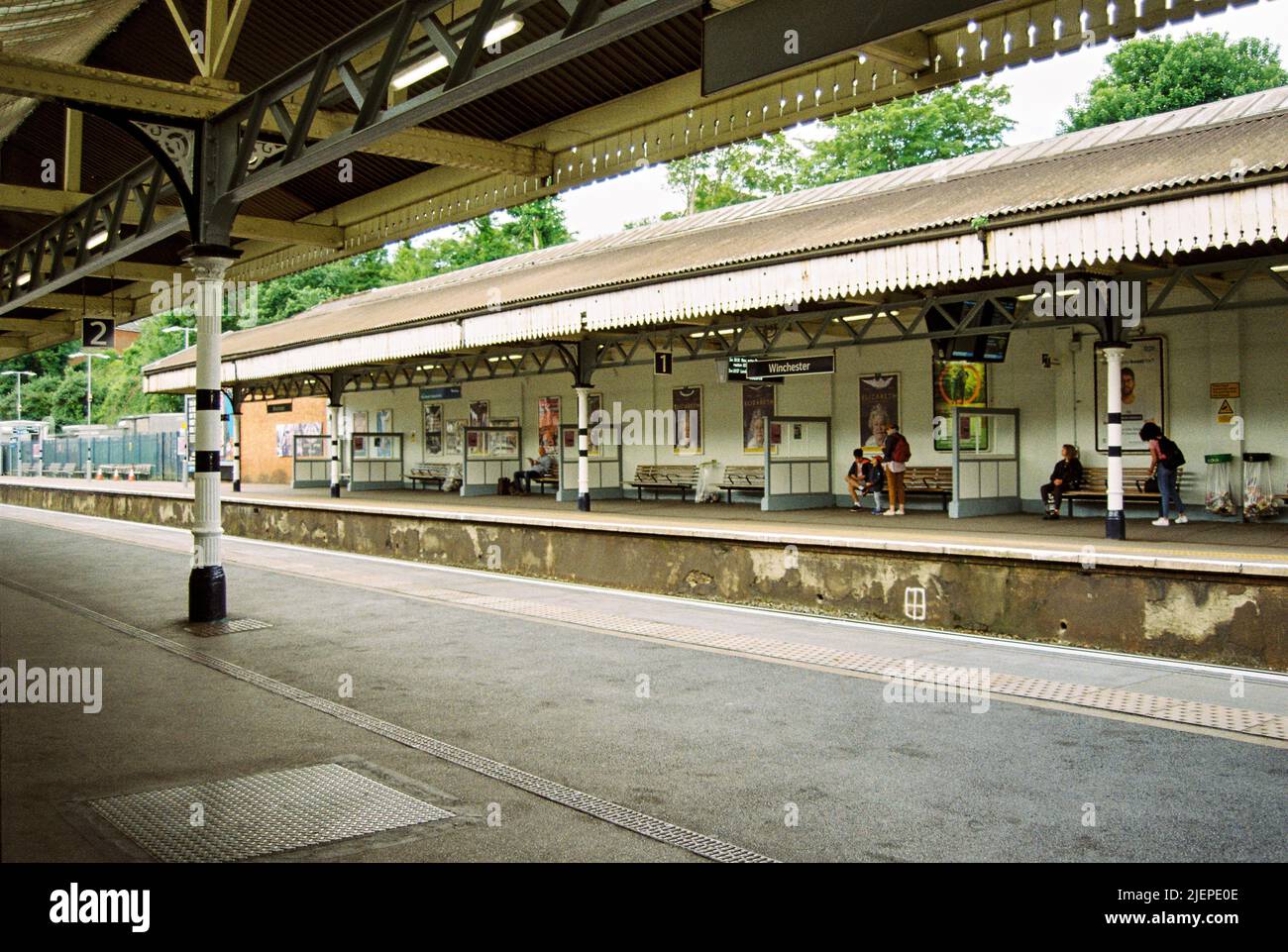 Winchester train station, Hampshire, England, United Kingdom Stock ...