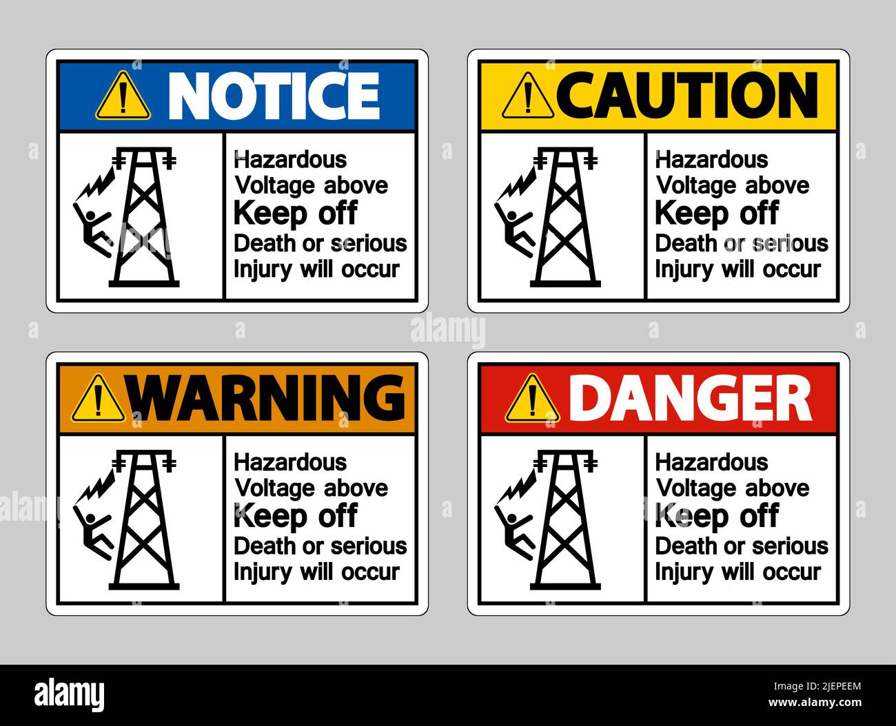 Hazardous Voltage Above Keep Out Death Or Serious Injury Will Occur ...