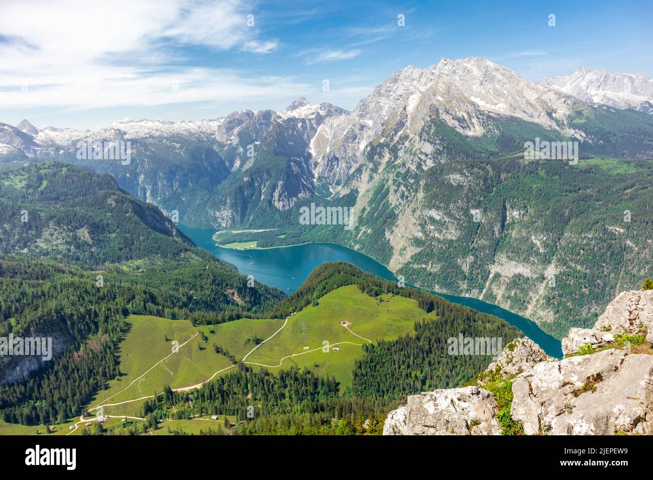 Beautiful exploration tour along the Berchtesgaden Alpine foothills ...