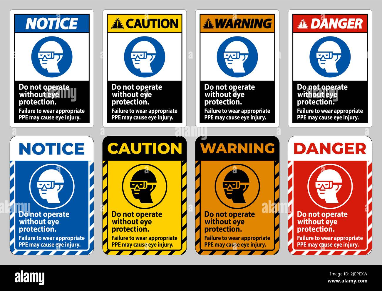 Do Not Operate Without Eye Protection, Failure To Wear Appropriate PPE ...