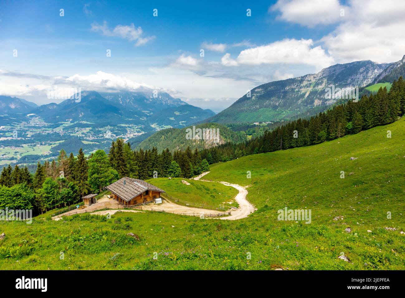 Beautiful exploration tour along the Berchtesgaden Alpine foothills ...