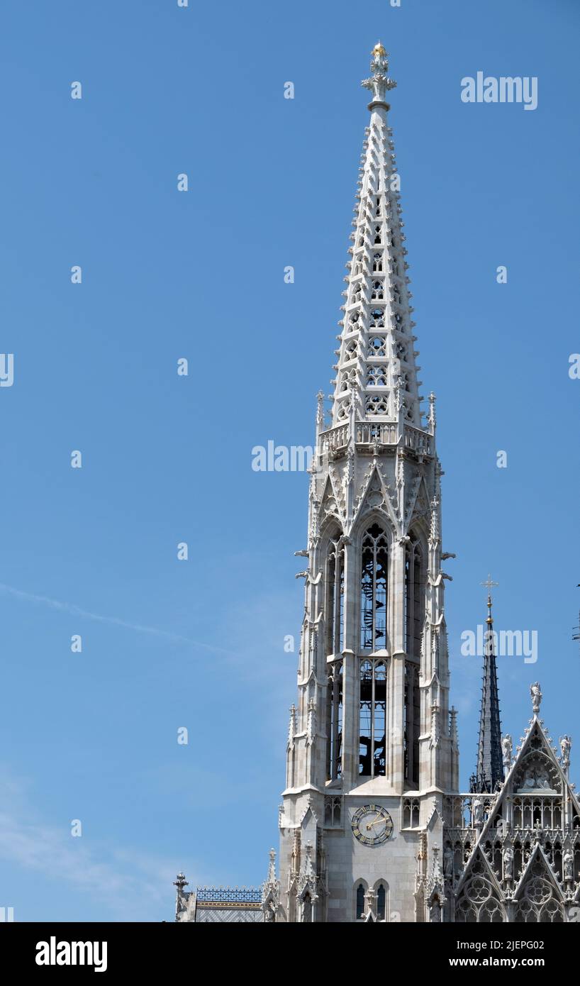 Votivkirche facade hi-res stock photography and images - Alamy
