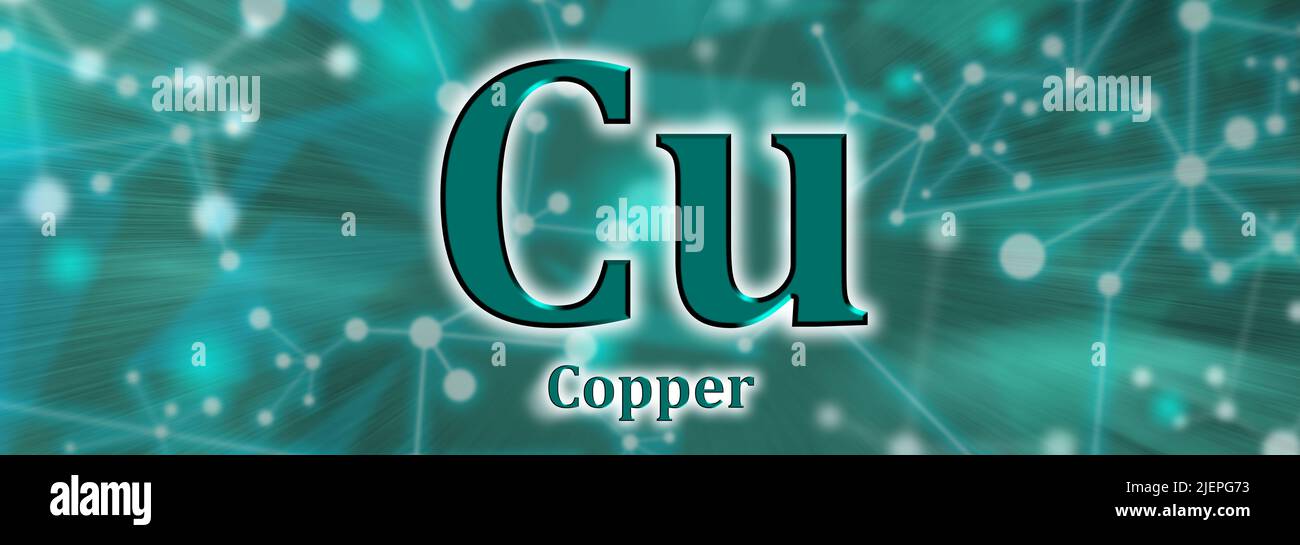 Periodic table of elements cu hi-res stock photography and images - Alamy