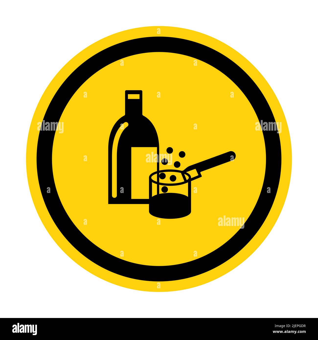 Chemicals In Use Symbol Sign Isolate On White Background,Vector ...