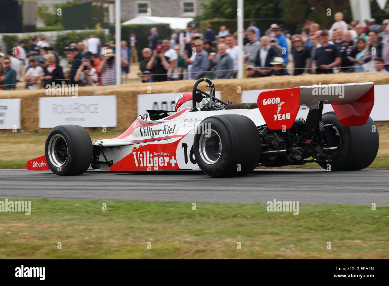 Shadow F1 racing car at the Festival of Speed 2022 at Goodwood, Sussex ...