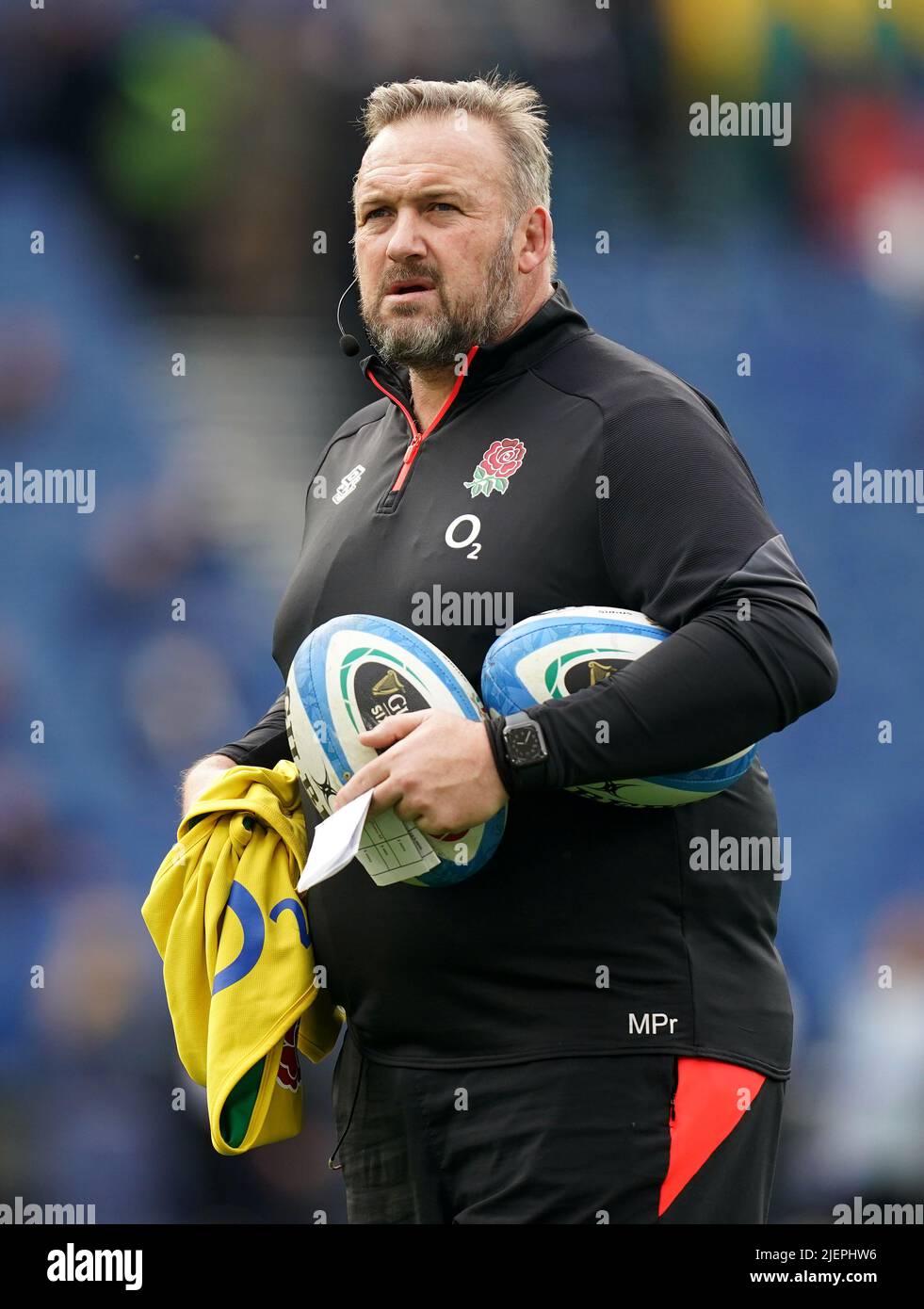 File photo dated 13-02-2022 of England forwards coach Matt Proudfoot ...